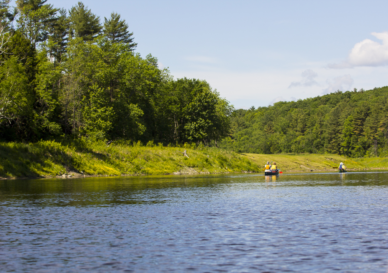 The river is the Sebasticook, largest tributary to the Kennebec ...